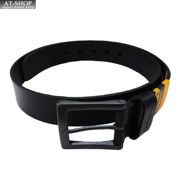 Carhartt カーハート レザーベルト 36インチ(ウエスト86-96cm) ブラック/ブラックカーハートは、頑丈な作りとシンプルなデザインの製品で人気があるアメリカのワークウェアブランドです。使い勝手の良いシンプルなデザインのメンズレ...