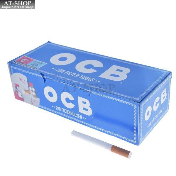 柘製作所(tsuge) OCB チューブ 手づくりシガレット用 フィルター付きチューブ(さや紙) 手巻きタバコ用フィルター 200本入り原料に麻を使用したレギュラーサイズチューブ。アセテートフィルター付きです。●サイズ(約):直径8.5mm...