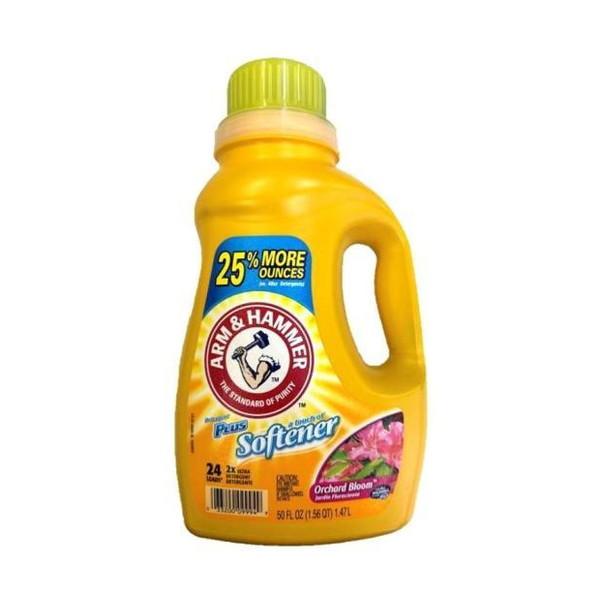 アーム&amp;ハンマー Arm&amp;Hammer オーチャードブルーム 液体洗濯洗剤 柔軟剤配合 1470ml日本の重曹ブームの火付け役ブランドの液体洗剤です。 0033200099949 お洗濯・衣類・靴ケア:洗剤・柔軟剤・漂白剤:...