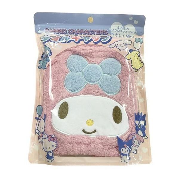 サンタン タオルキャップ2 マイメロディふわふわマイクロファイバーでやさしく吸水♪ 4525636322839 バス用品・洗面用品:ボディタオル・スポンジ広告文責：アットツリー合同会社TEL 050-3184-1221 ※商品パッケージは変...