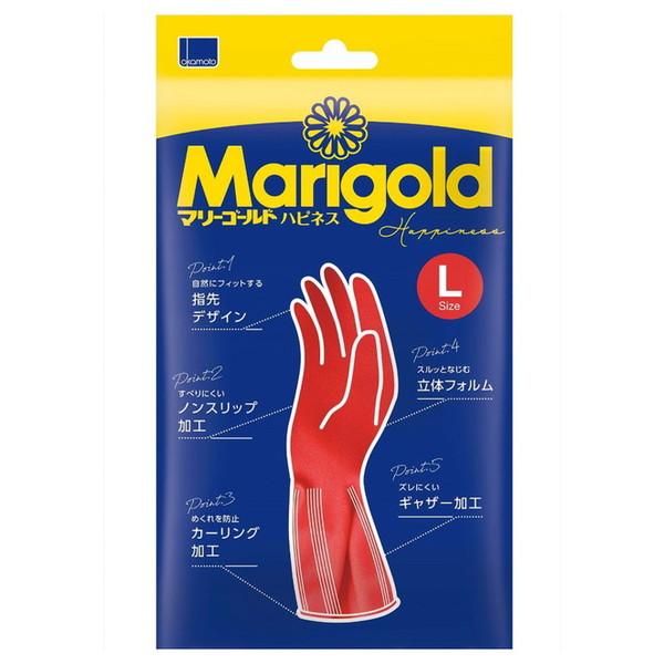 オカモト マリーゴールド ハピネス L ゴム手袋4547691809926世界で愛用されているロングセラー手袋 キッチングローブ 炊事手袋キッチン・お掃除用品:炊事手袋広告文責：アットツリー合同会社TEL 050-3184-1221※商品パ...