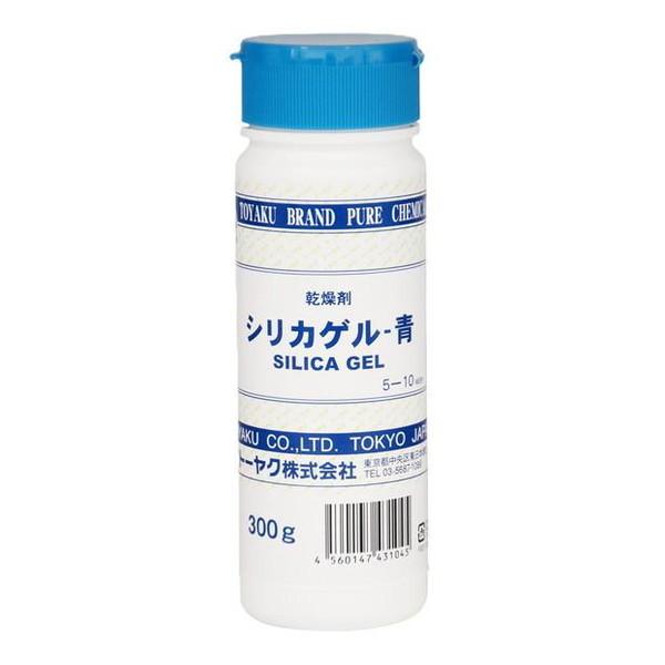 トーヤク シリカゲル 青 300g 乾燥剤4560147431045湿気・その他の物質を強力に吸着。防虫剤・除湿剤:除湿剤:シートタイプA型(低湿度での吸湿力に優れています。密封状態で低湿度に保つ用途で使用します。)●粒色：青色 吸湿が進む...