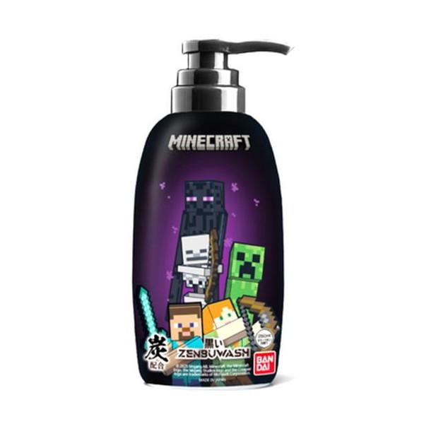 バンダイ BANDAI 黒いZENBUWASH ゼンブウォッシュ マインクラフト 250mL 全身シャンプー4570118088147マイクラ MINECRAFT 1本で髪・顔・体を洗うことができます。バス・洗面用品:ヘアケア:シャンプー・...