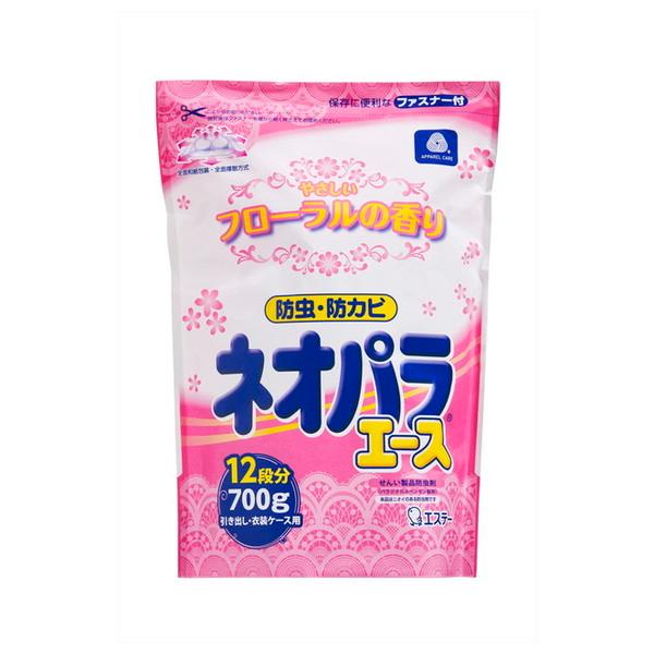 エステー ネオパラエース 引き出し・衣装ケース用 やさしいフローラルの香り 700g切らずに使えて、すみずみまで効く、香りつき防虫剤 防カビ 衣類用品 4901070303830 防虫剤・除湿剤:防虫剤:衣類用:引き出し広告文責：アットツリ...