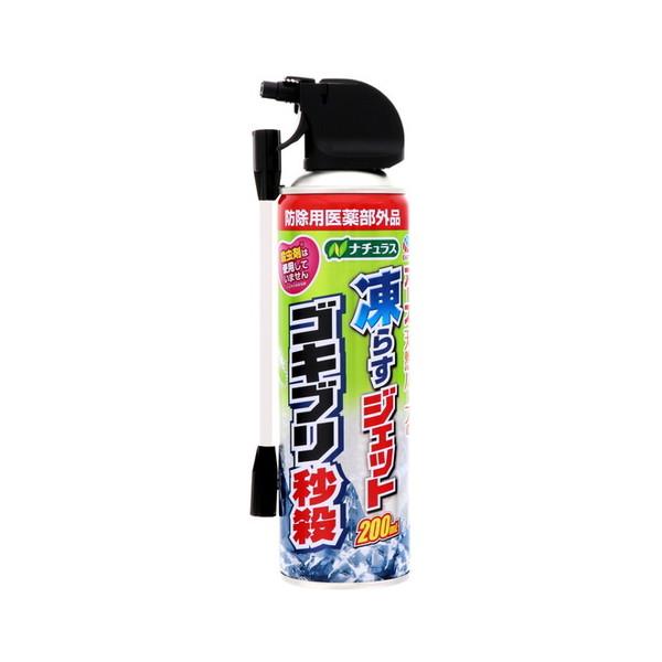 商品名：ナチュラス 凍らすジェット ゴキブリ秒殺 200mlJANコード：4901080208217発売元、製造元、輸入元又は販売元：アース製薬区分：医薬部外品商品番号：101-94623広告文責：アットツリー合同会社TEL 050-318...