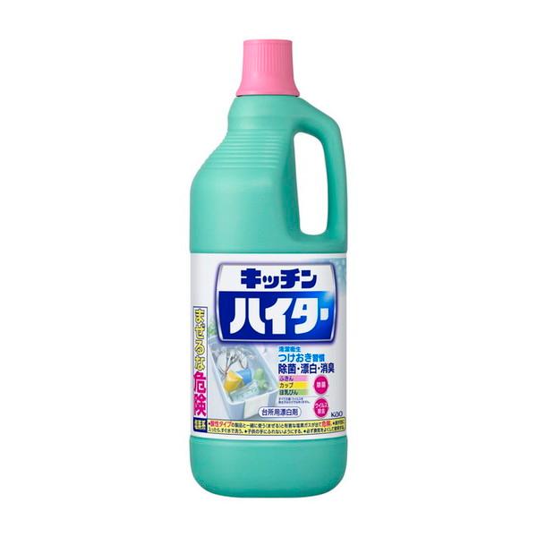 花王 キッチン ハイター 台所用漂白剤 大容量 1500ml4901301019370つけ置きで、まるごと除菌・漂白・消臭ができる台所用漂白剤 キッチンハイターキッチン・お掃除用品:台所洗剤:漂白剤広告文責：アットツリー合同会社TEL 05...