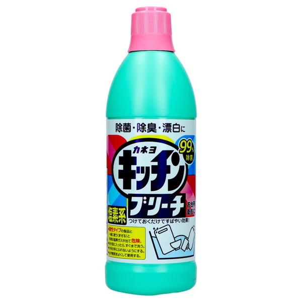 カネヨ石鹸 キッチンブリーチ 600ml キッチン用漂白剤調理器具の除菌・除臭・漂白に 4901329190365 キッチン・お掃除用品:台所洗剤:漂白・殺菌:漂白剤広告文責：アットツリー合同会社TEL 050-3184-1221 ※商品パ...