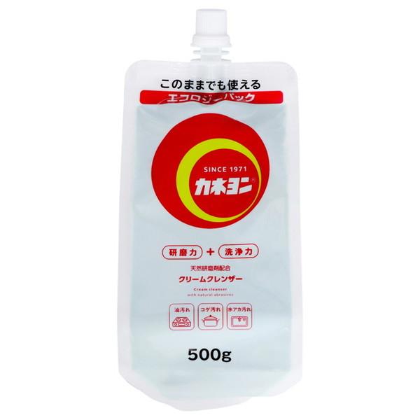カネヨ石鹸 カネヨン エコロジーパック 500g クリームクレンザー4901329210889落ちにくいガンコな汚れをしっかり落とす 油汚れ 焦げ汚れキッチン・お掃除用品:台所洗剤:クレンザー:クレンザー広告文責：アットツリー合同会社TEL...
