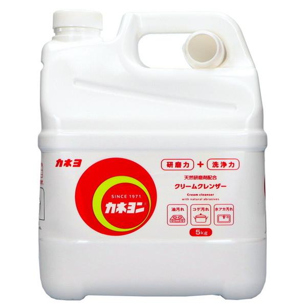 カネヨ石鹸 カネヨン 特大 5kg クリームクレンザー4901329210902落ちにくいガンコな汚れをしっかり落とす 油汚れ 焦げ汚れキッチン・お掃除用品:台所洗剤:クレンザー:クレンザー広告文責：アットツリー合同会社TEL 050-31...