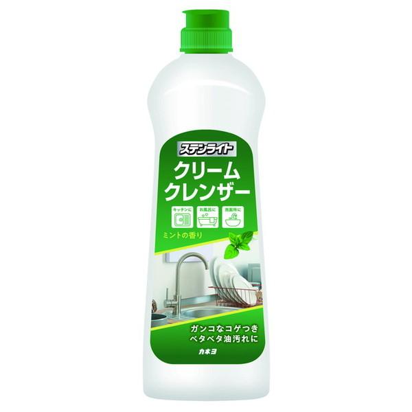 カネヨ石鹸 ステンライト クリームクレンザー ミントの香り 400g4901329210919ミクロ粒子のパワーでピカピカに落としますキッチン・お掃除用品:台所洗剤:クレンザー広告文責：アットツリー合同会社TEL 050-3184-1221...