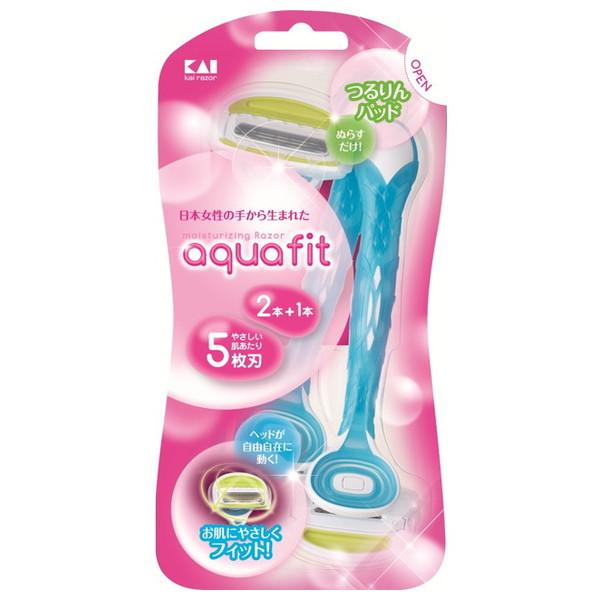 商品名：アクアフィット 2+1本入JANコード：4901331017124発売元、製造元、輸入元又は販売元：貝印原産国：日本区分：化粧品商品番号：101-60908広告文責：アットツリー合同会社TEL 050-3184-1221 ※商品パッ...