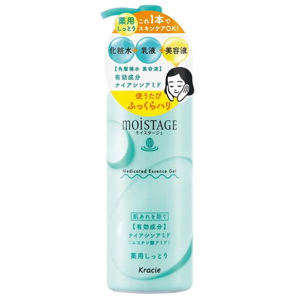 クラシエ モイスタージュ 薬用 エッセンス ゲル しっとり 180g 医薬部外品 オールインワンゲル4901417645432デイリーケアに「プラス美容液」の効果 化粧水＋乳液＋美容液化粧品・化粧小物:基礎化粧品:オールインワン広告文責：ア...