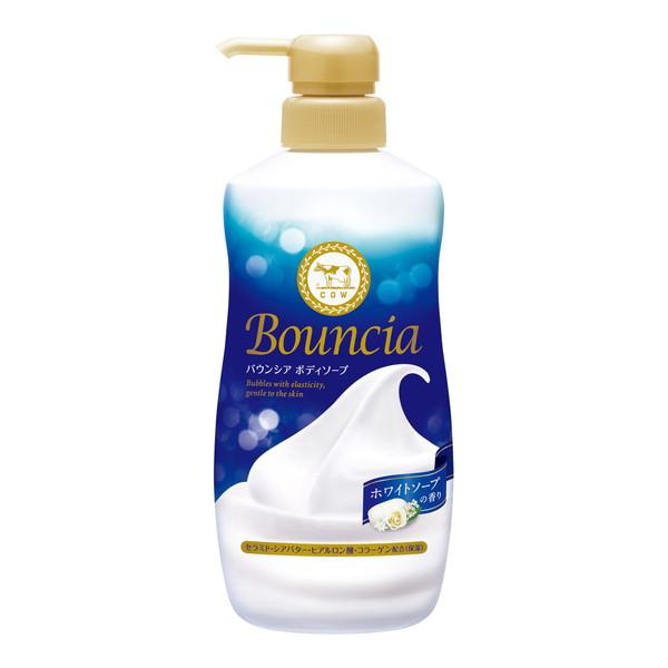 バウンシア ボディソープ ホワイトソープの香り ポンプ付 液体 460mL 牛乳石鹸共進社4901525013307牛乳石鹸の濃厚クリーム泡でうるおい守る■バス・洗面用品:ボディソープ広告文責：アットツリー合同会社TEL 050-3184-...