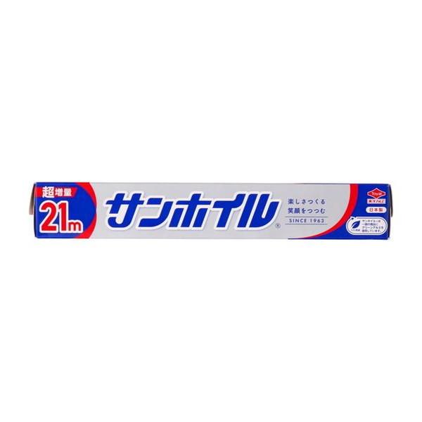 東洋アルミ サンホイル 21m アルミホイル4901603025062アルミ箔 アルミ サンホイルシリーズの大容量品、通常の3倍。キッチン・お掃除用品:台所消耗品:アルミホイル広告文責：アットツリー合同会社TEL 050-3184-1221...