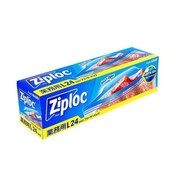 旭化成 業務用 ジップロック フリーザーバッグ L 24枚入冷凍保存から解凍まで！料理 整理 収納 袋 ジッパーバッグ 4901670116212 キッチン・お掃除用品:お弁当・テーブル用品:保存容器・保存袋:ジッパーバック広告文責：アット...