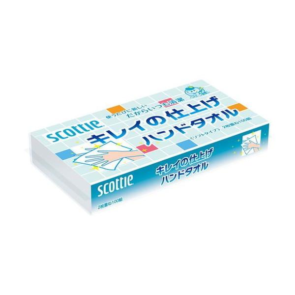 日本製紙クレシア スコッティ キレイの仕上げ ハンドタオル ソフトタイプ 2枚重ね 100組4901750378813手洗い後にしっかり拭ける２枚重ねのソフトタイプシート紙製品:キッチンタオル:キッチンタオル広告文責：アットツリー合同会社T...