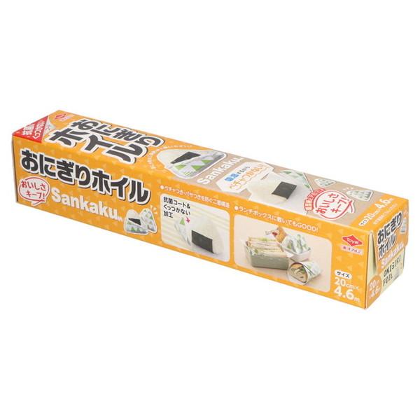 東洋アルミ おにぎりホイル さんかく sankaku柄 4.6m抗菌効果で安心 おにぎりがくっつかない加工 4901987217534 キッチン・お掃除用品:お弁当・テーブル用品:お弁当用品:ホイルケース・カップ広告文責：アットツリー合同会...
