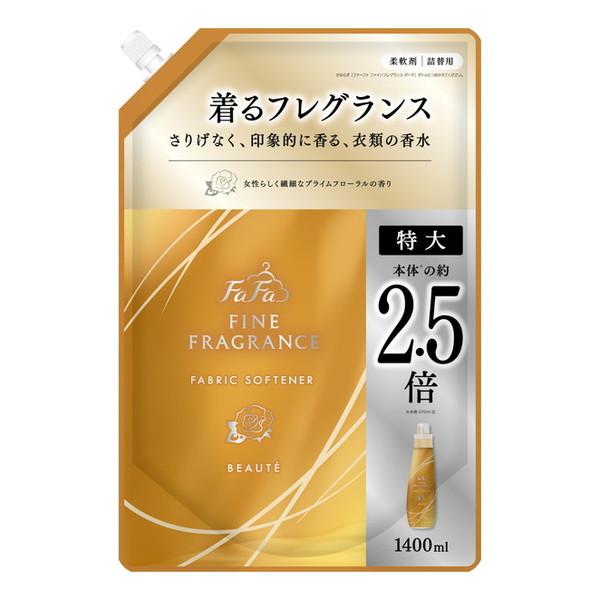 NSファーファ ファーファ ファインフレグランス ボーテ 詰替用 特大 1400ml4902135672700素材選定・製造方法からこだわったプレミアム柔軟剤。上質なプライムフローラルの香り。特大サイズ。お洗濯・衣類・靴ケア:洗剤・柔軟剤・...