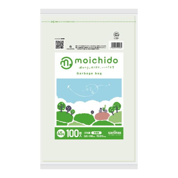 日本サニパック CM46 moichido 45L 半透明 100枚入 ゴミ袋4902393599085環境と人に配慮したゴミ袋。■キッチン・お掃除用品:ポリ・ゴミ袋・水切り:ペール用広告文責：アットツリー合同会社TEL 050-3184-...
