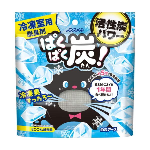 白元アース ノンスメル ぱくぱく炭 冷凍室用 20g 脱臭剤4902407013187脱臭力に優れたヤシガラ活性炭をベースに、備長炭・竹炭を配合したトリプル炭処方キッチン・お掃除用品:台所消耗品:冷蔵庫用脱臭剤広告文責：アットツリー合同会社...