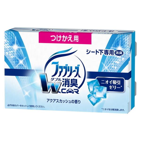 商品名：クルマ用 ファブリーズ 置き型 アクアスカッシュの香り つけかえ用 130gJANコード：4902430270717発売元、製造元、輸入元又は販売元：P&amp;G(プロクター・アンド・ギャンブル)商品番号：101-17595広告文...