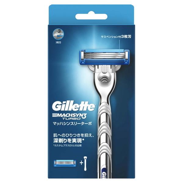 商品名：ジレット マッハシンスリーターボ ホルダー 替刃1個付JANコード：4902430631884発売元、製造元、輸入元又は販売元：P&amp;G(プロクター・アンド・ギャンブル)原産国：中国製ホルダーベトナム製替刃区分：化粧品商品番号...