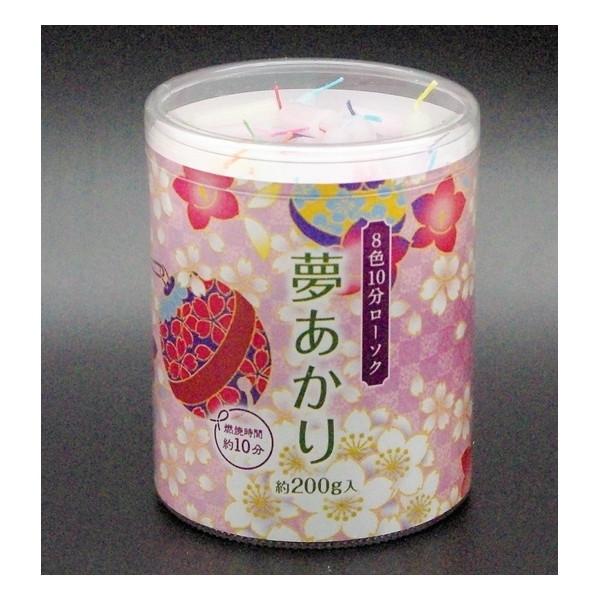 マルエス 8色 10分 ローソク 夢あかり 約200g入4902741305634８色の芯糸のローソクで燃焼時間約１０分■線香ローソク・アロマ:ローソク広告文責：アットツリー合同会社TEL 050-3184-1221※商品パッケージは変更の...