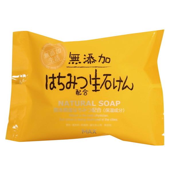 マックス 無添加 はちみつ配合 生石けん 80g4902895037771バス用品・洗面用品:ボディソープ・石鹸:浴用石鹸広告文責：アットツリー合同会社TEL 050-3184-1221※商品パッケージは変更の場合あり。メーカー欠品または完...