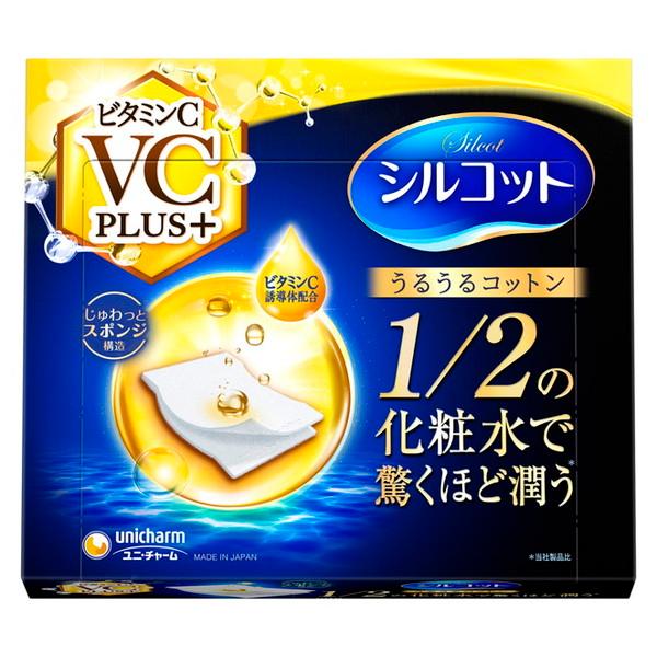 ユニ・チャーム シルコット うるうるコットン ビタミンC PLUS+ 40枚うるうるコットンにビタミンＣ誘導体を配合 コットン 4903111437528 化粧品・化粧小物:メイク雑貨・美容小物:メイク雑貨:化粧コットン広告文責：アットツリ...