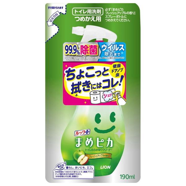 商品名：ルック まめピカ トイレクリーナー つめかえ用 190mlJANコード：4903301118336発売元、製造元、輸入元又は販売元：ライオン商品番号：101-06704広告文責：アットツリー合同会社TEL 050-3184-1221...