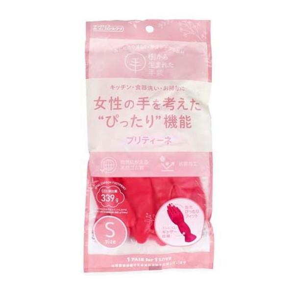 ダンロップ 樹から生まれた手袋 プリティーネ S レッド 1双 ゴム手袋4904510997224デザイン性を重視したプリティーなフォルムとカラーが、毎日の暮らしに彩をそえます。キッチン・お掃除用品:炊事手袋・使い捨て手袋:炊事手袋広告文責...