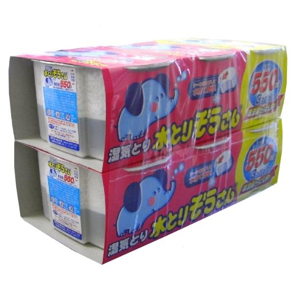 水とりぞうさん 550ml 6個パック除湿効果に加え防虫・防カビ・消臭効果も4904637999774広告文責：アットツリー合同会社TEL 050-3184-1221※商品パッケージは変更の場合あり。メーカー欠品または完売の際、キャンセルを...