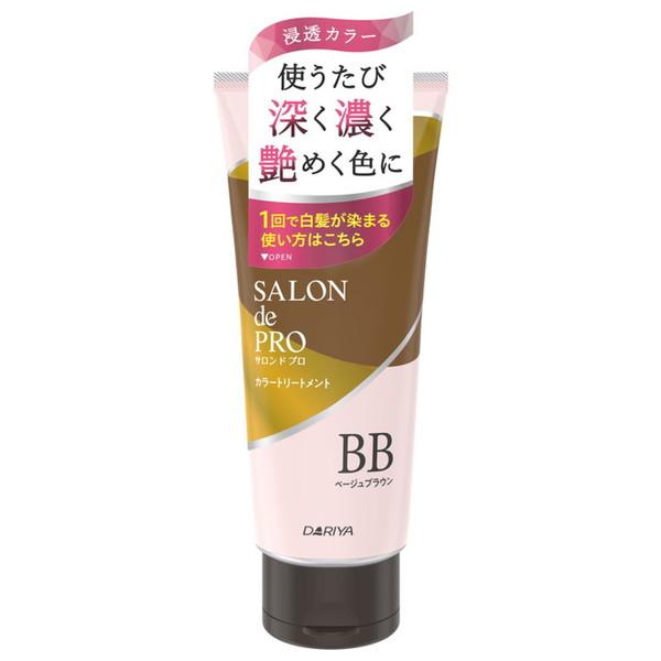 ダリヤ サロンドプロ カラートリートメント ベージュブラウン 180g使うたび深く濃く艶めく色に染まる 白髪 4904651187362 ヘアカラー・毛染め:カラートリートメント広告文責：アットツリー合同会社TEL 050-3184-122...