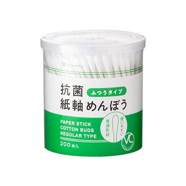山洋 VC20 抗菌 紙軸 めんぼう 200本定番の形状の綿棒 4936613105701 衛生用品:耳かき・爪切り・綿棒:綿棒広告文責：アットツリー合同会社TEL 050-3184-1221 ※商品パッケージは変更の場合あり。メーカー欠品...
