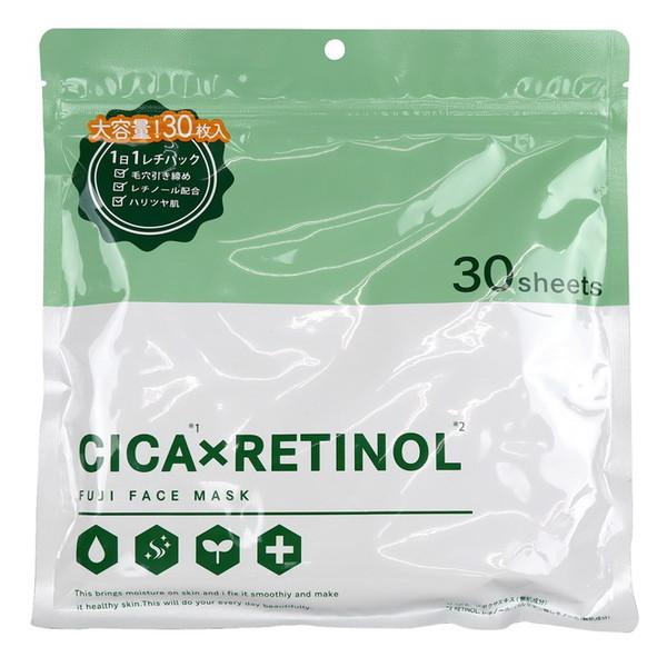 富士 CICA×RETINOL シカ×レチノール フェイスマスク 30枚入 シートマスク毎日のシカレチパックでお肌の悩みを解消! 4944109316364 化粧品・化粧小物:基礎化粧品:シートマスク広告文責：アットツリー合同会社TEL 0...