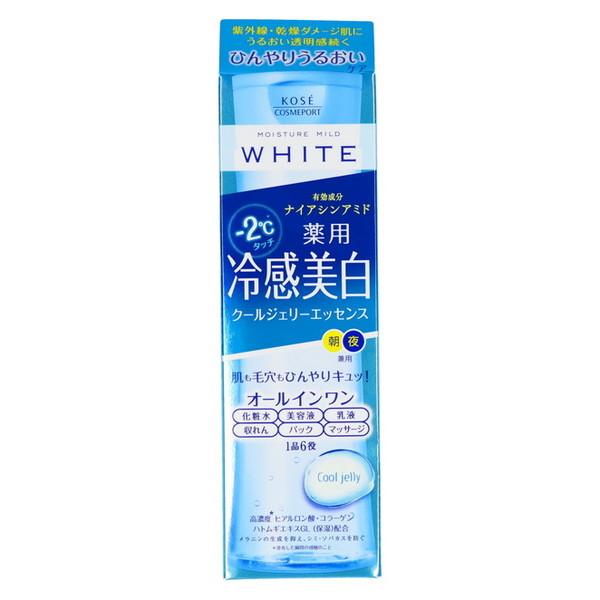 -２℃タッチ　クール　美白　ジェリーエッセンス オールインワン  モイスチュアマイルド ( 冷感美白 毛穴対策 ゼリー状美容液 )マイナス2度タッチの冷感美白※ジェリーエッセンス。●紫外線や乾燥でダメージを受けた肌も毛穴もキュッ！●洗顔後、...