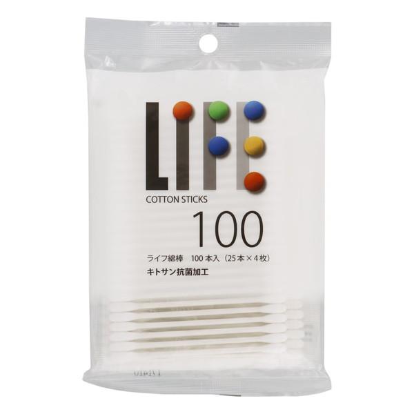 平和メディク ライフ綿棒 100本入(25本×4シート)4976558000563天然キトサン抗菌加工です。 綿棒■衛生用品:綿棒広告文責：アットツリー合同会社TEL 050-3184-1221※商品パッケージは変更の場合あり。メーカー欠品...