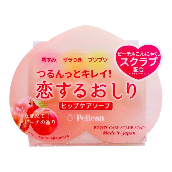 ペリカン石鹸 恋するおしり ヒップケア ソープ4976631478272バス用品・洗面用品:ボディソープ・石鹸:浴用石鹸広告文責：アットツリー合同会社TEL 050-3184-1221※商品パッケージは変更の場合あり。メーカー欠品または完売...