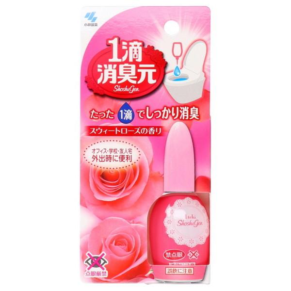 商品名：1滴消臭元 スウィートローズの香り 20mlJANコード：4987072032626発売元、製造元、輸入元又は販売元：小林製薬原産国：タイ商品番号：101-51475広告文責：アットツリー合同会社TEL 050-3184-1221 ...
