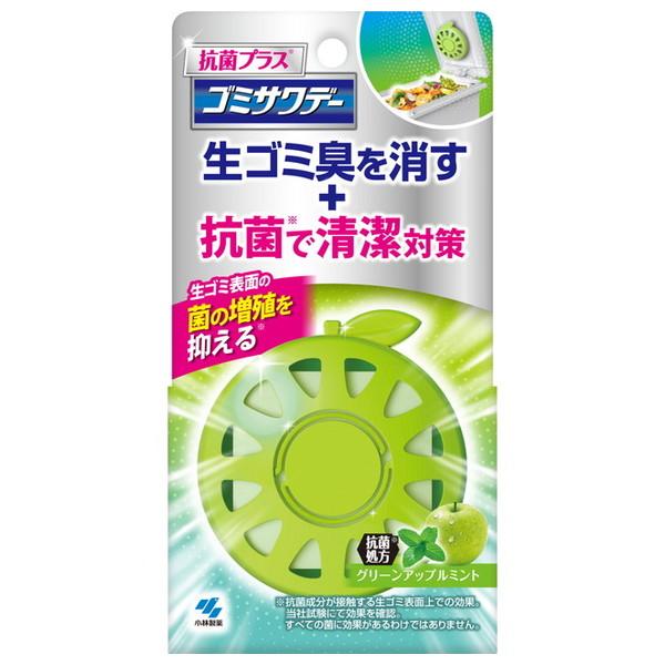 小林製薬 ゴミサワデー 抗菌プラス グリーンアップルミント  3ml ゴミ用消臭剤4987072088036消臭香料が香りフィルムから広がり、ゴミ箱特有のニオイ（生ゴミ臭・腐敗臭）をしっかり消臭芳香剤・消臭剤:キッチン・ゴミ用消臭剤広告文責...