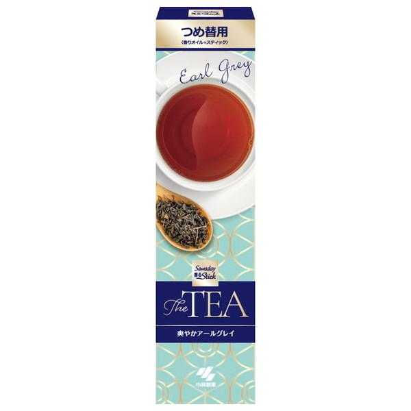小林製薬 サワデー Sawaday香るStick スティック TheTEA つめ替用 爽やかアールグレイ 70ml 消臭芳香剤期間限定 本物の紅茶のような茶葉感がある香り 香水調 詰替え 4987072089569 芳香剤・消臭剤:部屋用広...