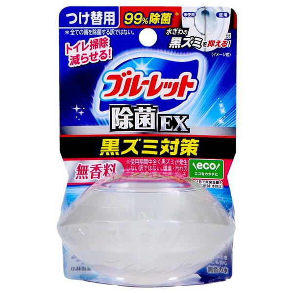 小林製薬 液体 ブルーレットおくだけ 除菌EX つけ替用 無香料 67ml トイレ用洗浄・防汚除菌処方で水ぎわの黒ズミの発生を抑え、お掃除が楽になります 4987072092729 芳香剤・消臭剤:トイレタンククリーナー広告文責：アットツリ...