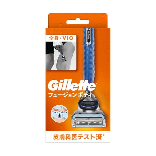P&amp;G ジレット フュージョンボディ ホルダー T字カミソリ 全身 VIO4987176305602ボディカミソリ 保護ガードとＷジェルスムーサーで肌に優しい男性用化粧品・日用品:男性用カミソリ:ホルダー広告文責：アットツリー合同会...