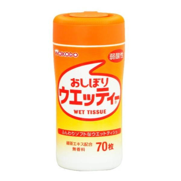 和光堂 おしぼりウエッティー ウェットティッシュ 70枚4987244126573ふんわりソフトなウエットティシュ■紙製品:ウェットティッシュ広告文責：アットツリー合同会社TEL 050-3184-1221※商品パッケージは変更の場合あり。...
