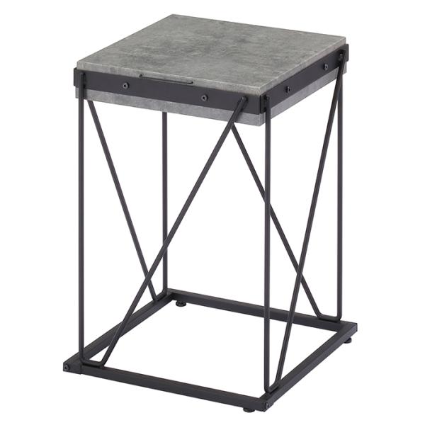 あずま工芸TOCOM interiorコンクリート柄のサイドテーブル。Mortero Side Table天板下の収納スペースがうれしい Mortero(モルテロ)サイドテーブルです。製品番号SST-565材質天板:合成樹脂化粧繊維板(PV...