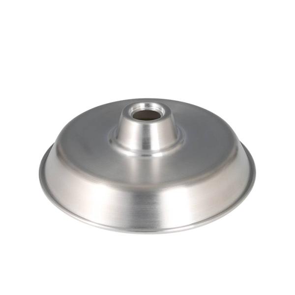 質実剛健なランプシェードALUMINUM LAMP SHADE SPACE Lアルミニウム ランプ シェード スペースサイズ：H.110mm φ365mmソケット穴(内径)：φ46mm材質：アルミニウム原産国：中国質実剛健をコンセプトとして...