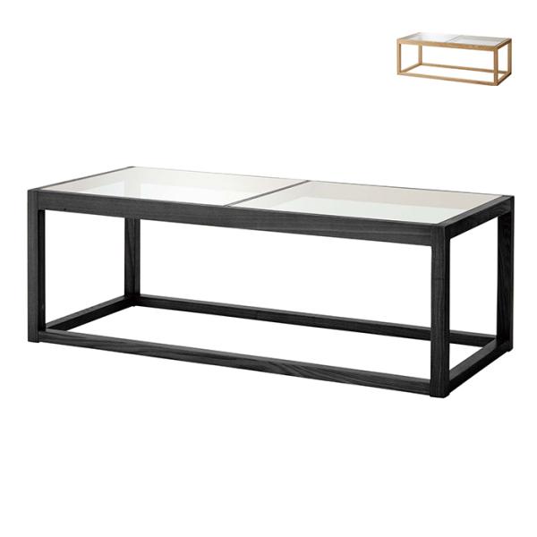 東谷 AZUMAYAテーブル 完成品 ガラステーブル RTO-111クリアガラス天板とアッシュ天然木を組み合わせたリビングテーブル。スクエアなデザインと視界を遮らないガラス天板は、圧迫感なく空間をスタイリッシュに演出します。サイズ：W110...