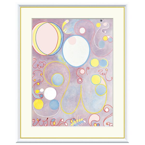 三幸 SANKOHF4号サイズ額外寸：42x34cm絵寸：31x23cm本誌：新絹本つや消しマット仕様フレーム樹脂製金装飾付有名美術館がレプリカを制作するため採用している高精細ジクレー版画技法で特製新絹本画布に表現し、最終仕上げは手彩による...