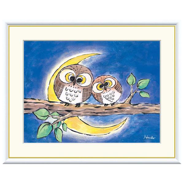 三幸 SANKOHF4号サイズ額外寸：42x34cm絵寸：31x23cm本誌：新絹本つや消しマット仕様フレーム樹脂製金装飾付有名美術館がレプリカを制作するため採用している高精細ジクレー版画技法で特製新絹本画布に表現し、最終仕上げは手彩による...