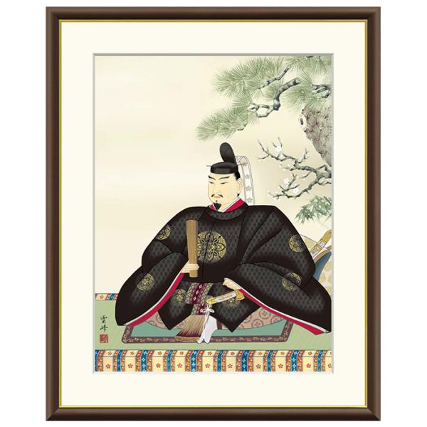 三幸 SANKOHF6号サイズ額外寸：52x42cm絵寸：40x30cm本誌：新絹本つや消しマット仕様フレーム樹脂製金装飾付有名美術館がレプリカを制作するため採用している高精細ジクレー版画技法で特製新絹本画布に表現し、最終仕上げは手彩による...